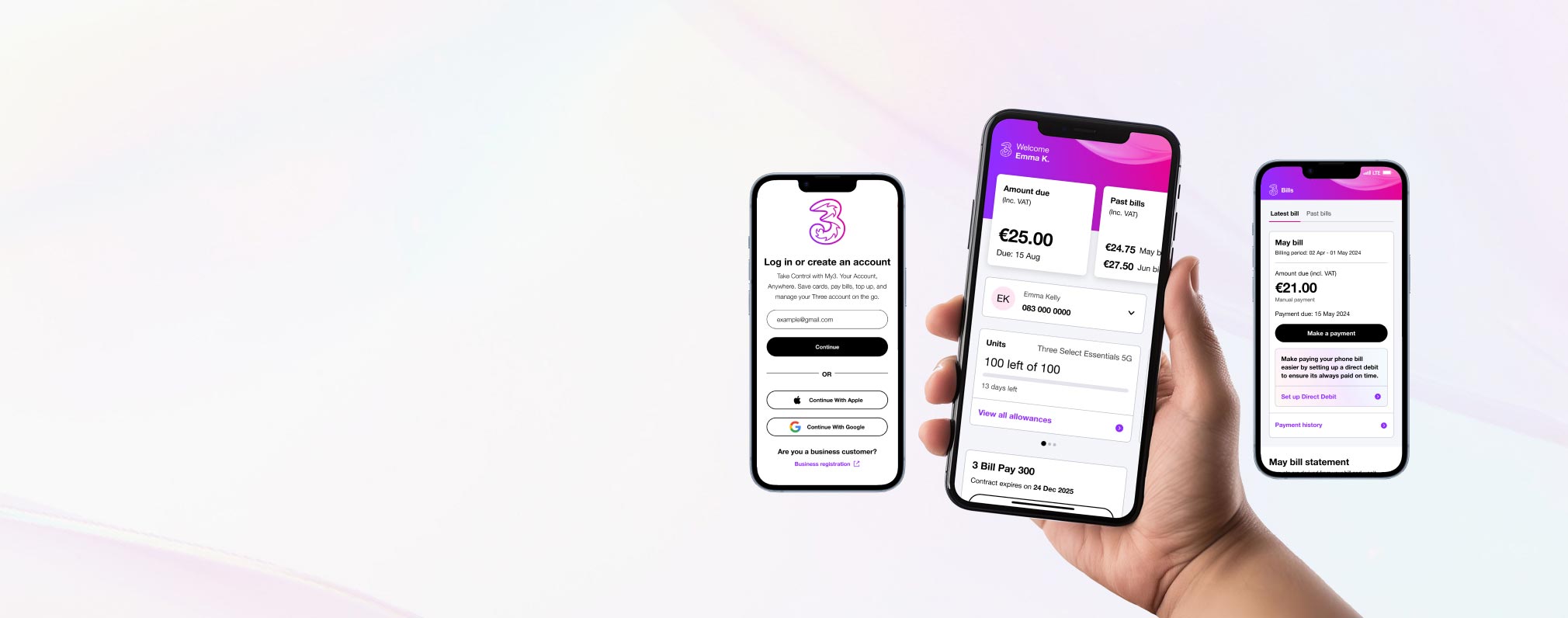 Download the My3 App - Three