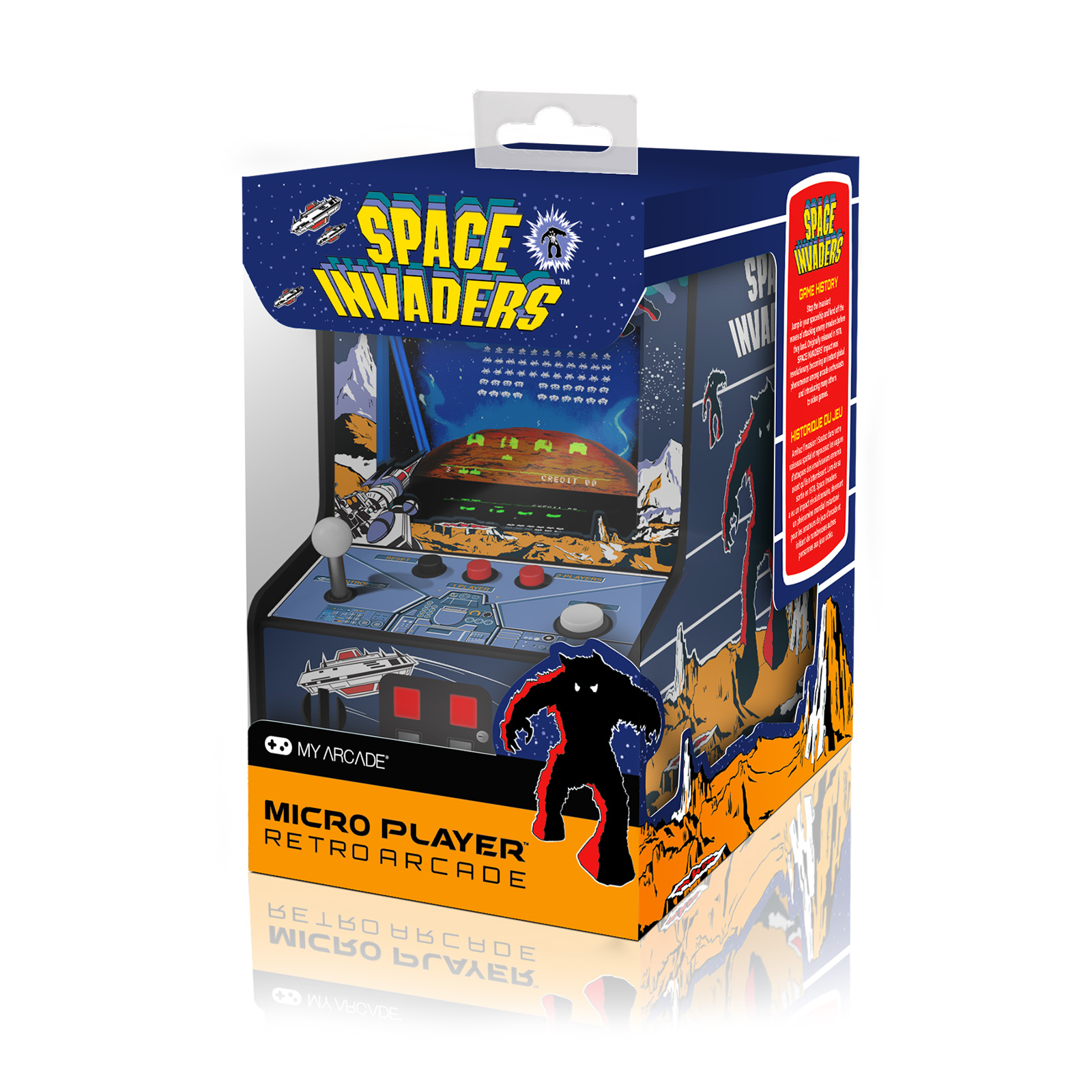 SPACE INVADERS Micro Player | Three