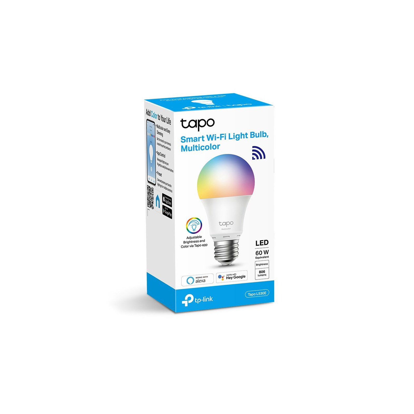 Tapo Smart Light Bulb with Multicolour | Three