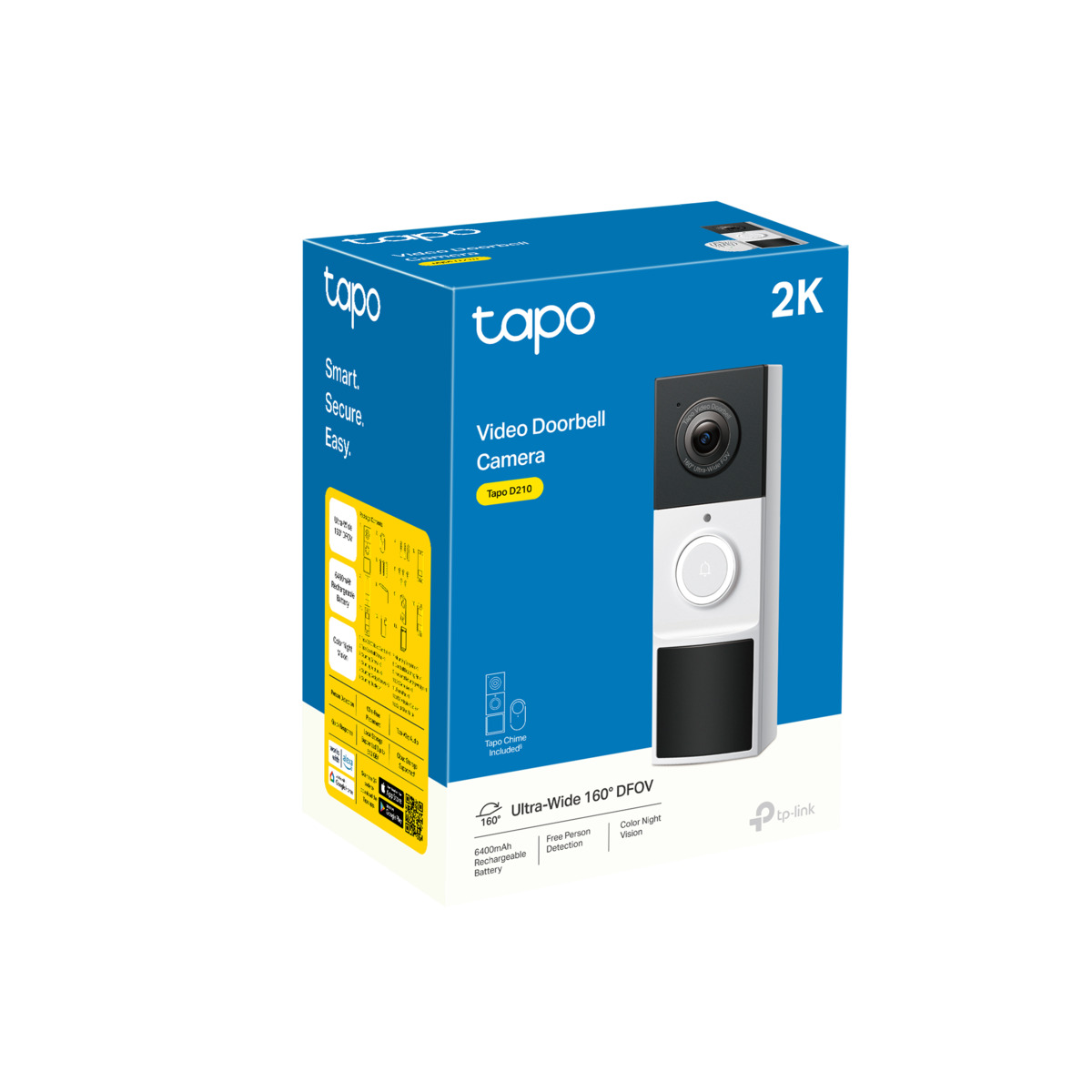 Tapo Video Doorbell Camera | Three